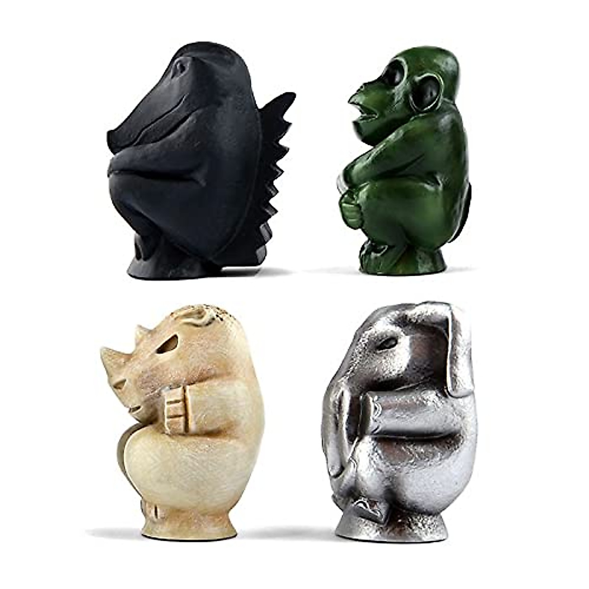 Chronicle Collectibles JUMANJI Game Oversized Collector Player Pieces Solid Polyresin Set of 4