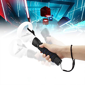 Linkidea Two-Hand Extension Compatible with Meta Quest, Quest 2 or Rift S Controllers for Most VR Games (1 Pair)