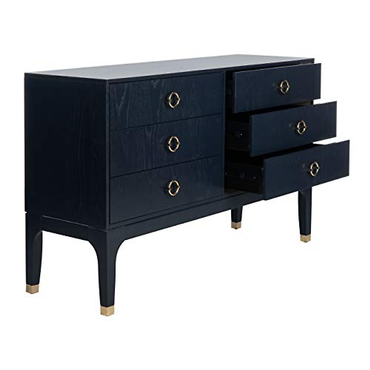 Safavieh Couture Home Lorna Navy 6-drawer Dresser