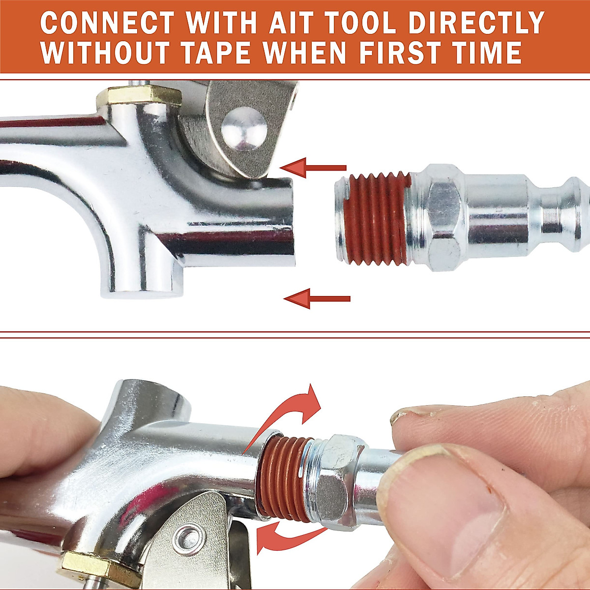 MELPRISU 17 Pieces Air Tool Kit 3/8" X 25ft PVC Air Compressor Hose Kit Air Compressor Accessories Kit