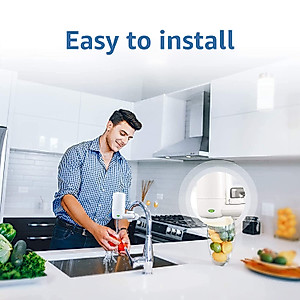 AQUA CREST Faucets Filter Cartridge BPA Free, Replacement for Brita® Faucet Filter - Chrome (Pack of 2)