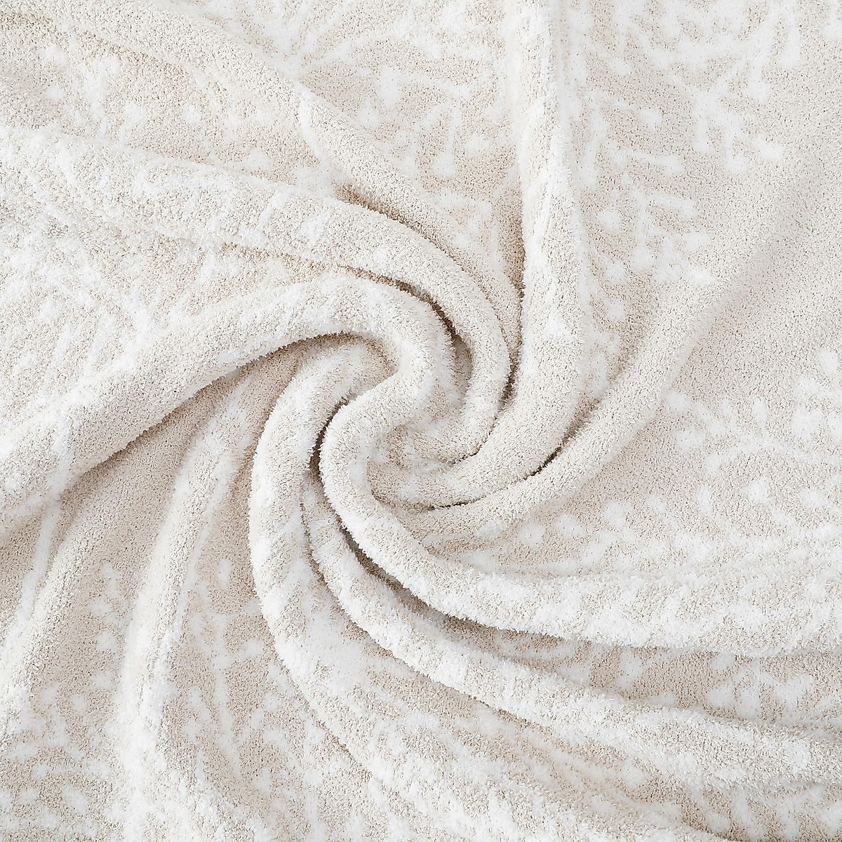 Throw Blanket, Knitted Blanket for Couch, Cozy Microfiber Reversible Fluffy Throw Blanke,Ultra Soft Spring Throw Blanket (Camel, 50 * 60)