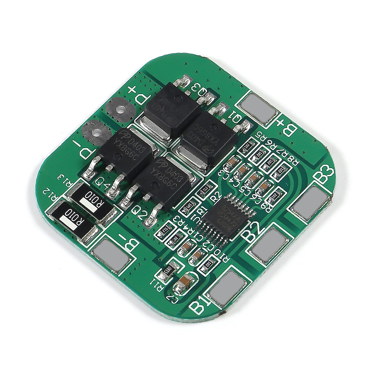MELIFE 4PCS 4S 20A 14.8V Lithium for 18650 Battery BMS PCM Protection PCB Board Module 16.8V with Overcharge Over Discharge Short Circuit Protection