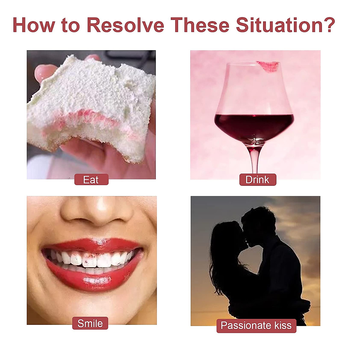 Rosarden Hydrating Lip Stain - Red Moisturizing Lip Stain - hydrating Lip Stain - Waterproof & Long Lasting Lip Stain - Water Based Lip Stain - Lip and Cheek Stain - Dark Lip Stain - Liquid Lip Stain (05#)