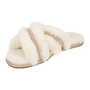 UGG Women's SCUFFITA Slipper, Sand, 8