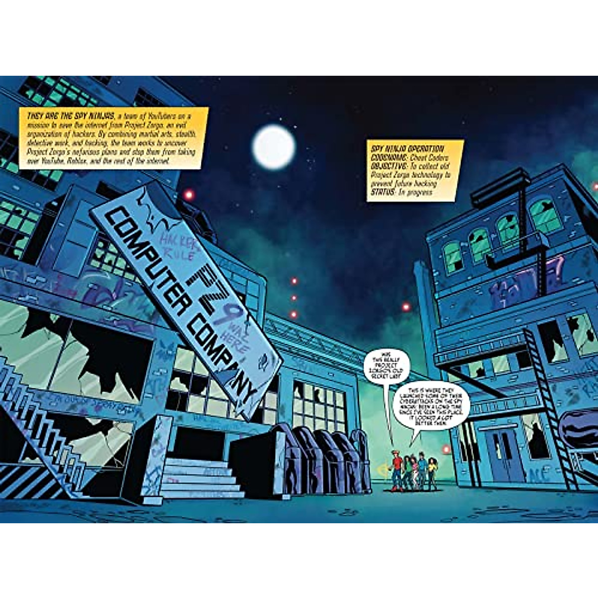 Spy Ninjas Official Graphic Novel: Virtual Reality Madness!