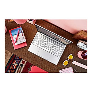 HP 2021 Newest Chromebook 14" HD Laptop for Business and Student, Intel Celeron N4000, 4GB RAM, 32GB eMMC, Backlit-KB, Webcam, Fast Charge, WiFi, USB-A&C, Chrome OS, w/64GB SD Card, GM Accessories