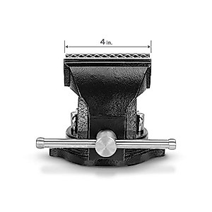 TEKTON 4 Inch Swivel Bench Vise | 54004