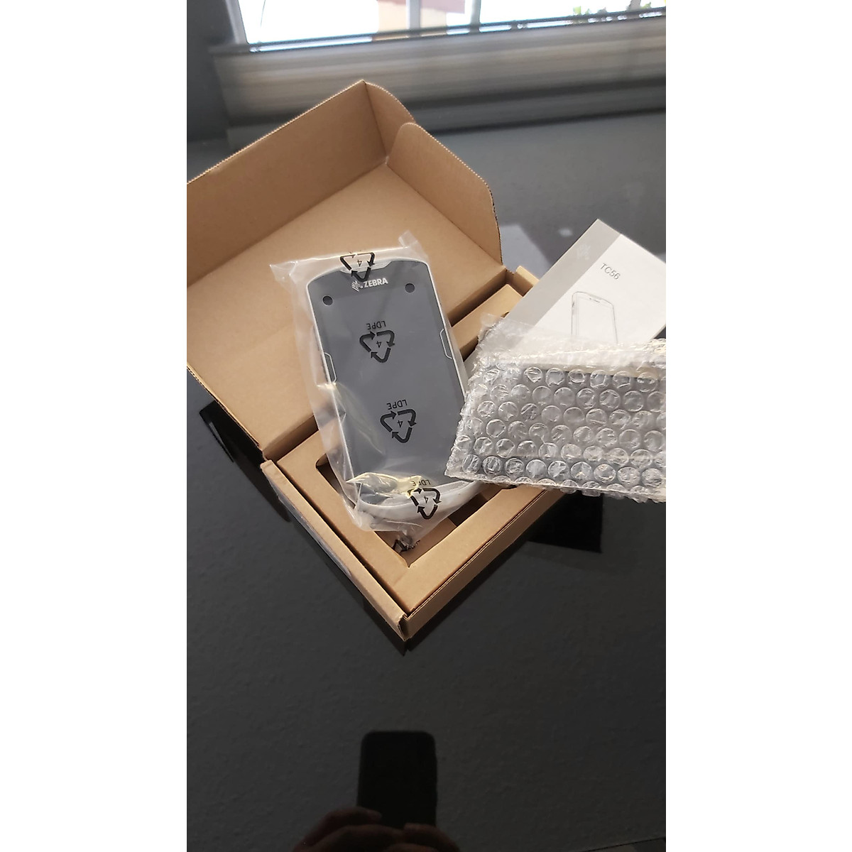 Zebra TC56 Rugged Scanner, Android, 2D/1D Barcode Reader (Charger Included)