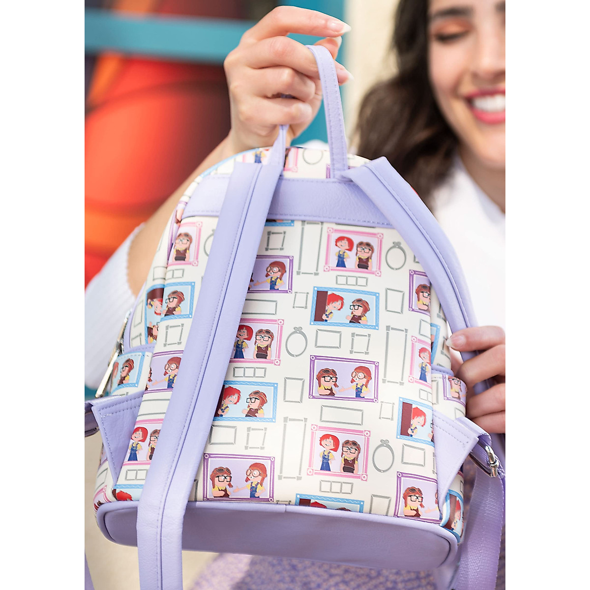 Loungefly Disney Pixar Up Young Carl and Ellie Backpack