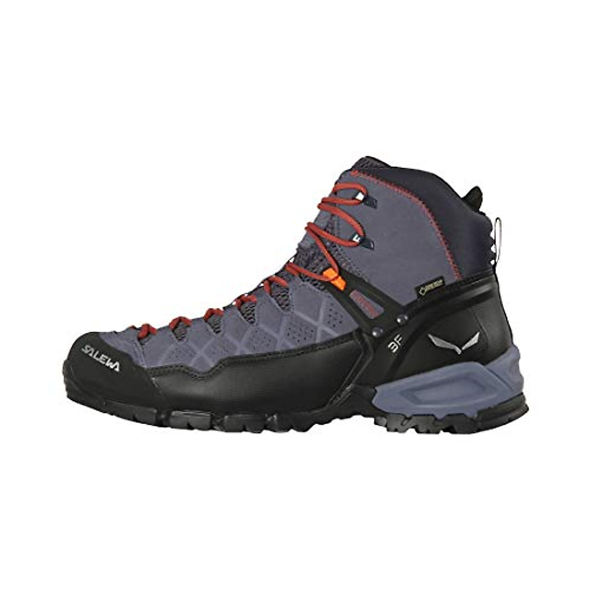 Salewa Men's MS ALP Trainer MID GTX Trekking & Hiking Boots, Ombre Blue Fluo Orange, 10