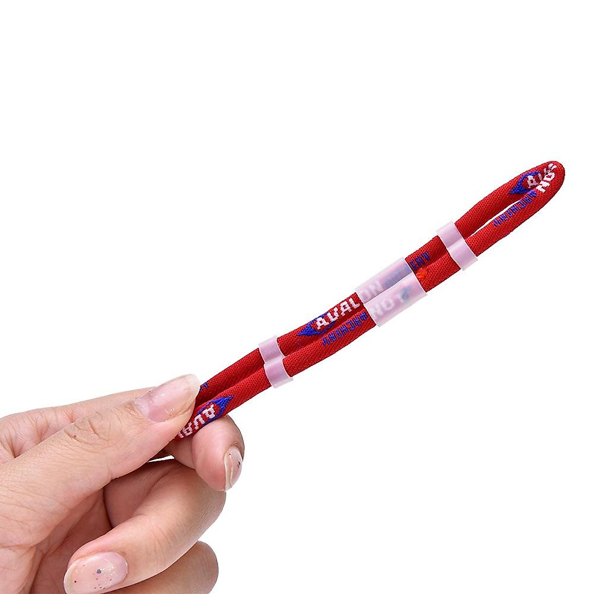 Vbestlife Archery Finger Sling,Adjustable Fingersling Bow Finger Sling for Recurve Bow Hunting Shooting(L-Red), Large