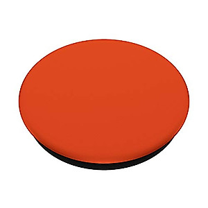 Simple Solid Color Chic Burnt Orange Design PopSockets Swappable PopGrip