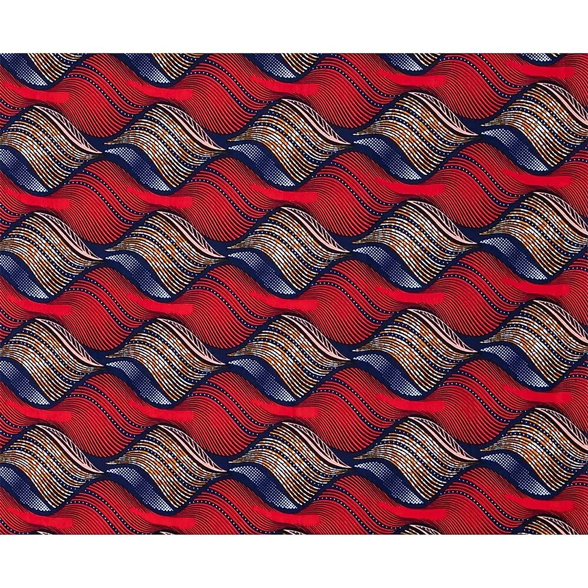 HollandaisWax African Fabric 6 Yard Printed Wax Cloth African Ankara Fabric DIY Party Dress 24FS1545