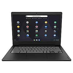 Lenovo 2020 Newest Thin and Light Chromebook: 14" FHD Anti-Glare Display, Intel Dual Core N4000 Processor, 4GB RAM, 64GB eMMC, WiFi, Bluetooth, HD Webcam, USB-C, Google Chrome OS