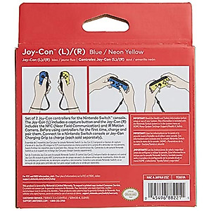 Nintendo Blue/ Neon Yellow Joy-Con (L-R) - Switch