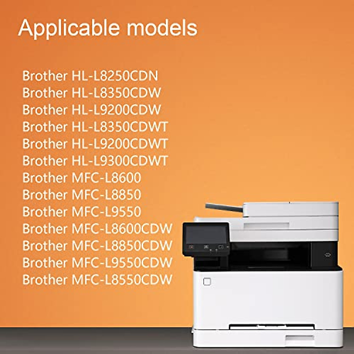 DR-331CL DR331CL Drum Unit Replacement for Brother DCP-L8400 CDN/L8450 CDW HL-L8250CDN/L8350CDW/L8350CDWT/L9200 CDW/L9200CDWT/L9300 CDWTT/L9300CDWT Printers.