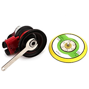 Professional Air Random Orbital Palm Sander, Dual Action Pneumatic Sander, Low Vibration, Heavy Duty