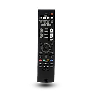 Replacement Remote Control for Yamaha RX-V379 RX-V381 RX-V383 RX-V385 HTR-3068 RX-V585 HTR-2067 RX-V479 RX-V479BL AV Receiver