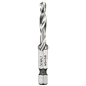 DEWALT DWADTQTR5MM8 Impact Ready 5mm x .8, 1/4" Capacity