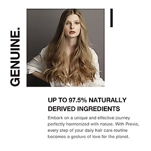 Previa Volumising Bodifying Shampoo and Conditioner - Volumizing Hair Treatment Set for Fine, Thin Hair (8.45 oz)