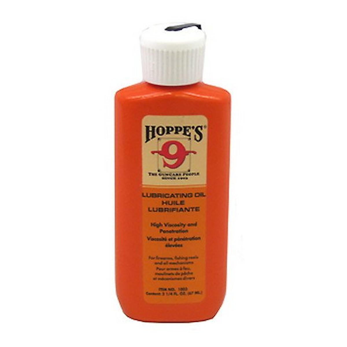 Westlake Market, Hoppes Gun Cleaning Rod with No 9 Cleaner, Lubricatiing Oil, and Quality Cotton Patches for 9mm Through .45 Caliber