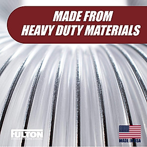 4" x 50’ Ultra Flex Clear Vue Heavy Duty PVC Dust Debris and Fume Collection Hose MADE IN USA!