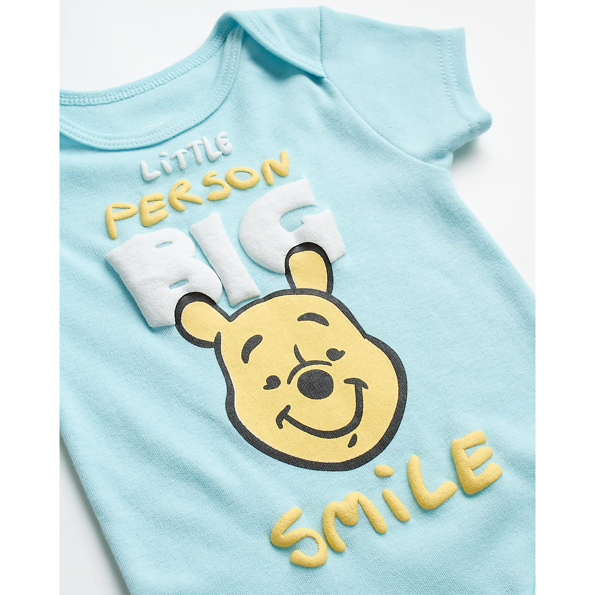 Disney Baby Boys' Bodysuits - 3 Pack Mickey Mouse, Lion King, Winnie The Pooh (Newborn), Size 0-3 Months, Pooh and Friends