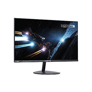 Sceptre 24" 75Hz Full HD 1080P LED Monitor HDMI VGA Build In Speakers, Brushed Black 2019 (E248W-19203RS)