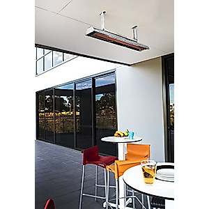 Bromic Heating BR-ECB60 220-240V 6000W Stainless Steel Cobalt Electric Radiant Patio Heater