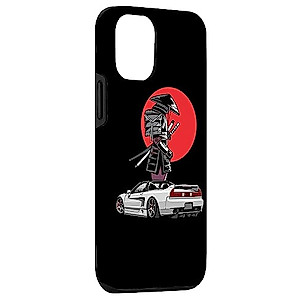 iPhone 14 JDM NSX Car Tuning Japan Samurai Drift Import Case
