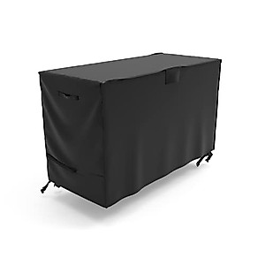 ATYARD 55-inch Outdoor Cover for Keter Unity XL Portable Table - UV Resistant, Breathable, All Weather (55" L x 24" W x 32" H)Black