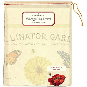 Cavallini & Co., Garden Pollinator Vintage Kitchen / Tea Towel