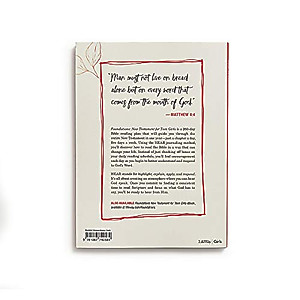 Foundations: New Testament - Teen Girls' Devotional: A 260-Day Bible Reading Plan for Teen Girls