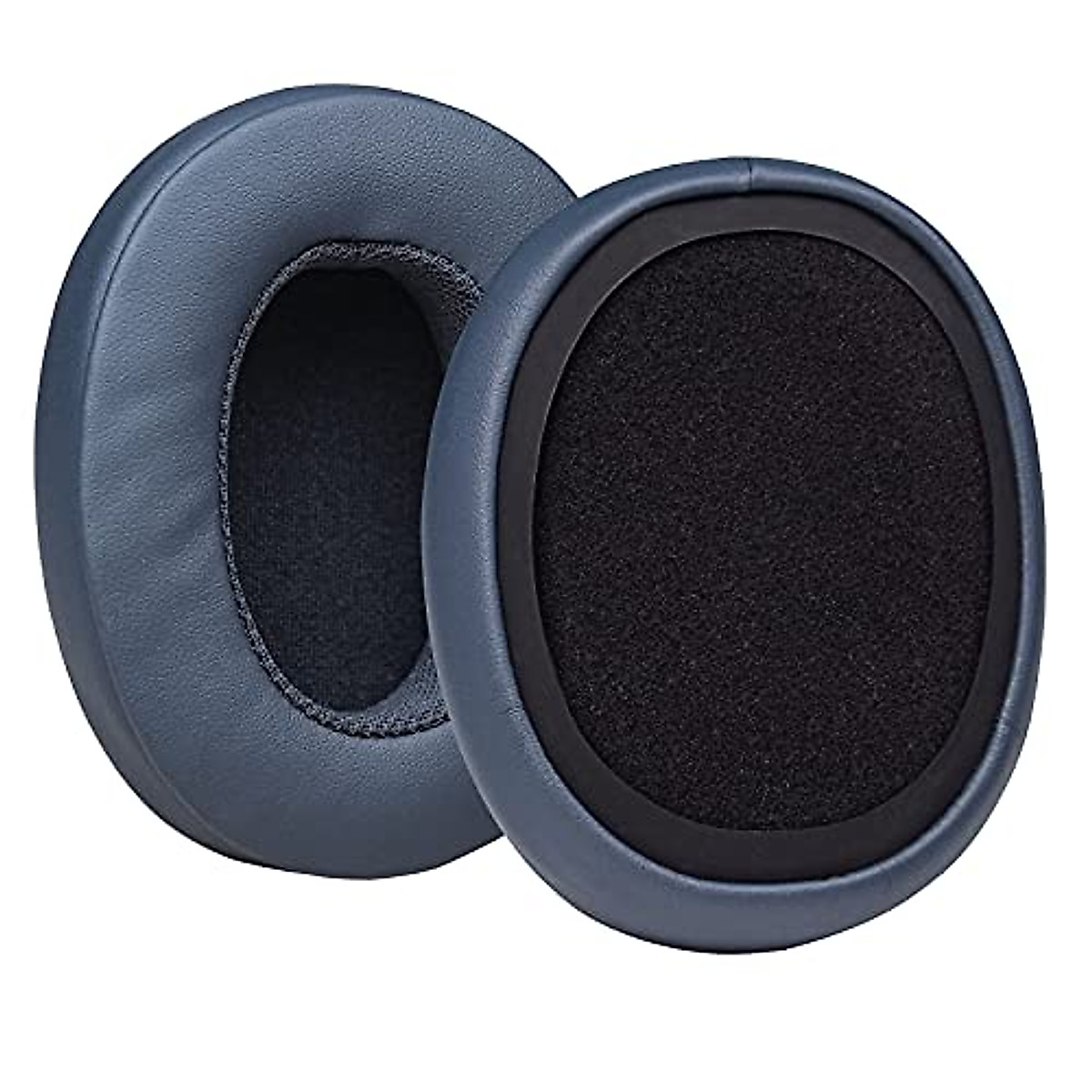 MOLGRIA Ear Pads Cushion, Replacement Protein Leather Earpads for Skullcandy Crusher Wireless Crusher Evo ANC HESH 3.0 Over-Ear Headphones(Blue)