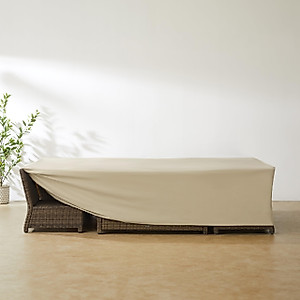 Crosley Furniture Patio Furniture Set Covers, Waterproof Outdoor Cover for Dining, Conversation, Sectional, Tan