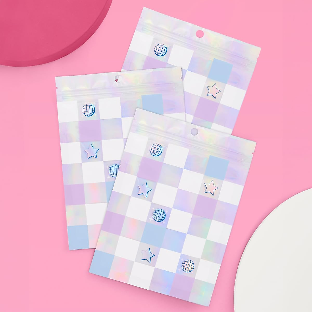 xo, Fetti Disco Party Hangover Kit Pouches - 20 pcs | Last Disco Bachelorette Party Recovery Bags, Retro Birthday Goodie Favor, Groovy Bridal Shower Supplies, Bridesmaid Gift, 21st Bday Decorations