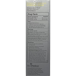 SkinMedica Essential Defense Everyday Clear SPF 47 Sunscreen for Face - This Lightweight, Facial Sunscreen is Ideal for Oily and/or Combination Skin, 1.85 Oz