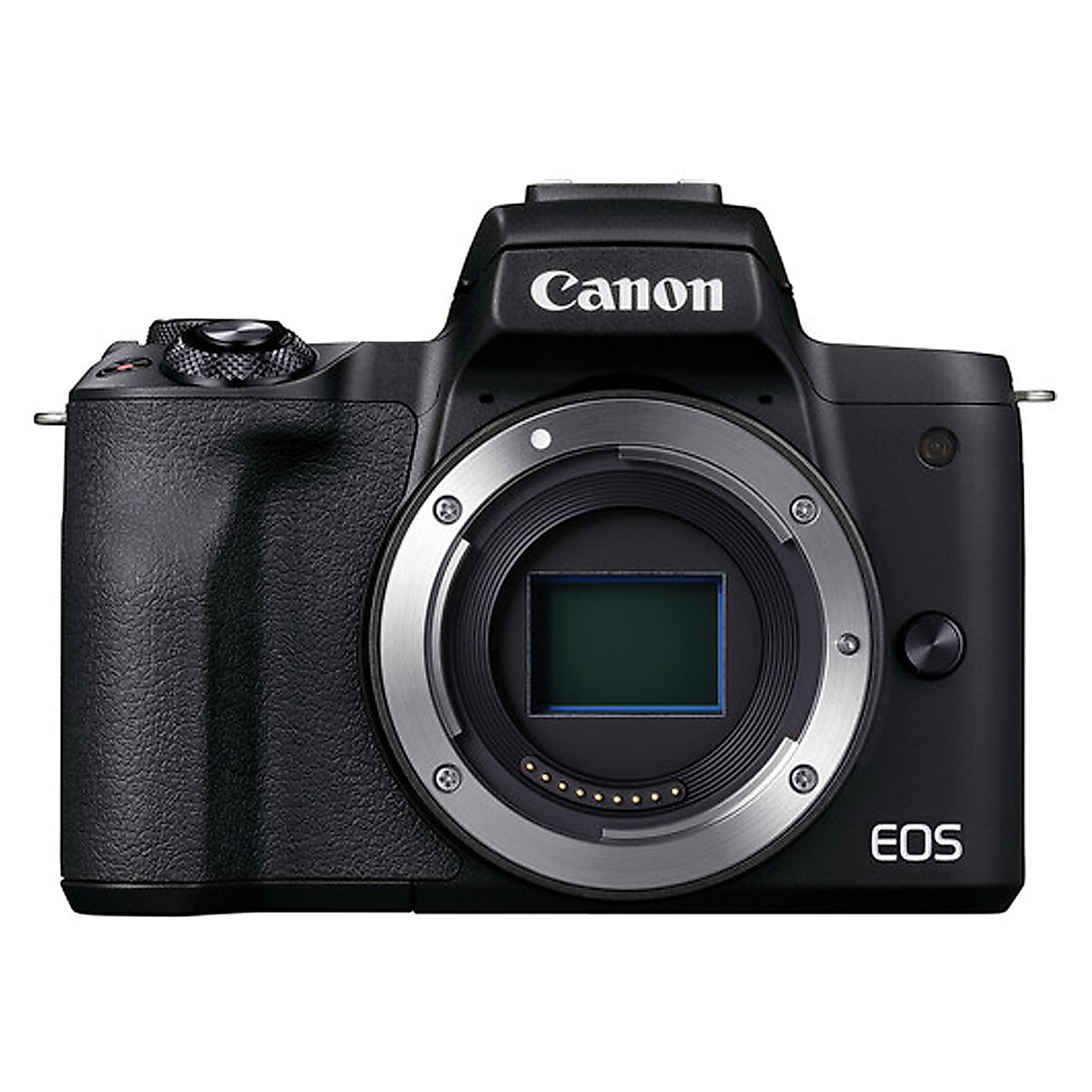 Canon EOS M50 Mark II Mirrorless Digital Camera Body Only (No Lens) + 64GB Memory + Case+ Steady Grip Pod + Tripod+ Software Pack + More (28pc Bundle) (Renewed)