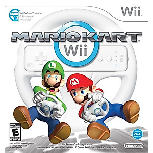 Mario Kart Wii with Wii Wheel