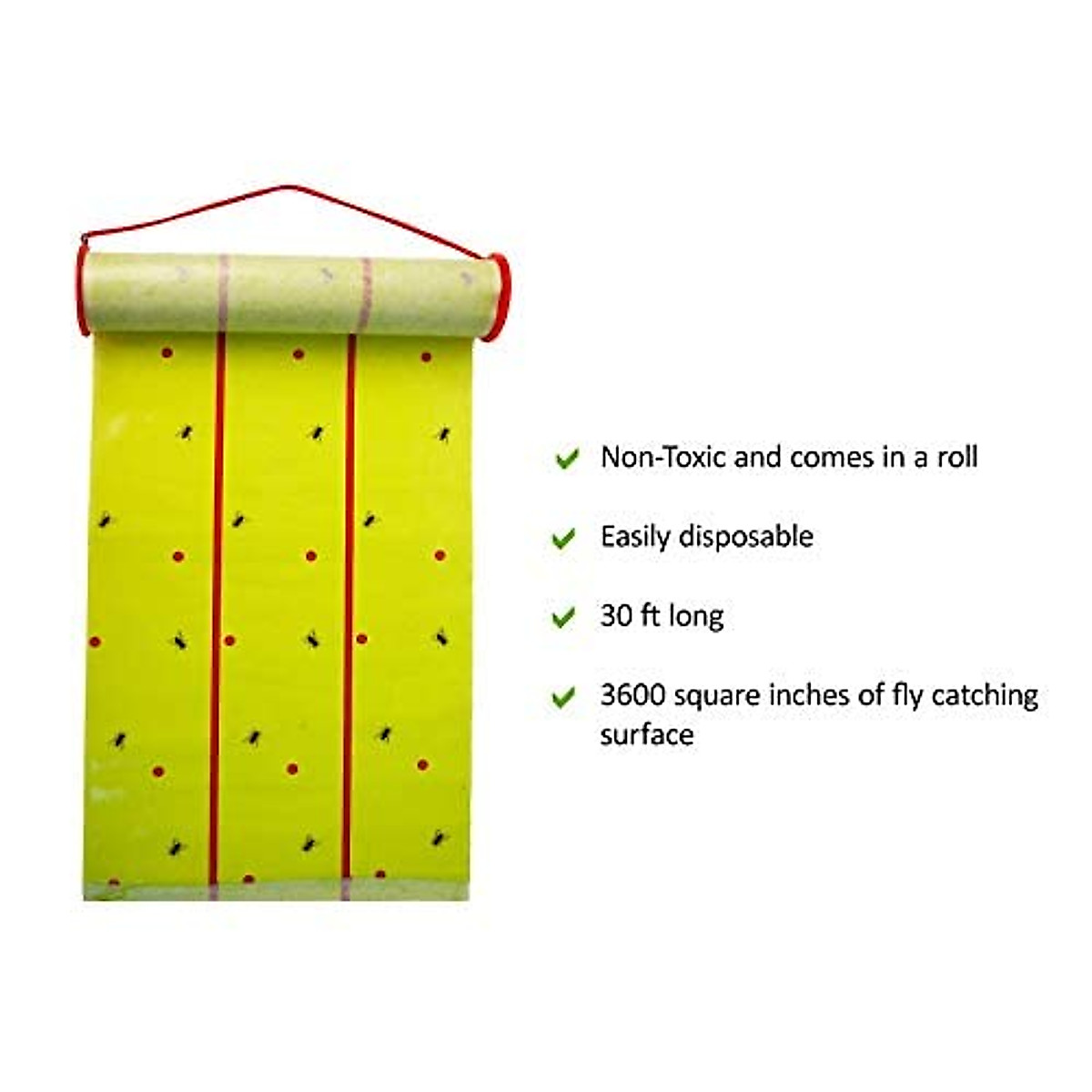 Catchmaster Outdoor Fly Trap Bundle, Giant Fly Glue Trap 3-Pack & Fly Bag 4-Pack, for Garage, Backyard, Pool, Patio & Camping