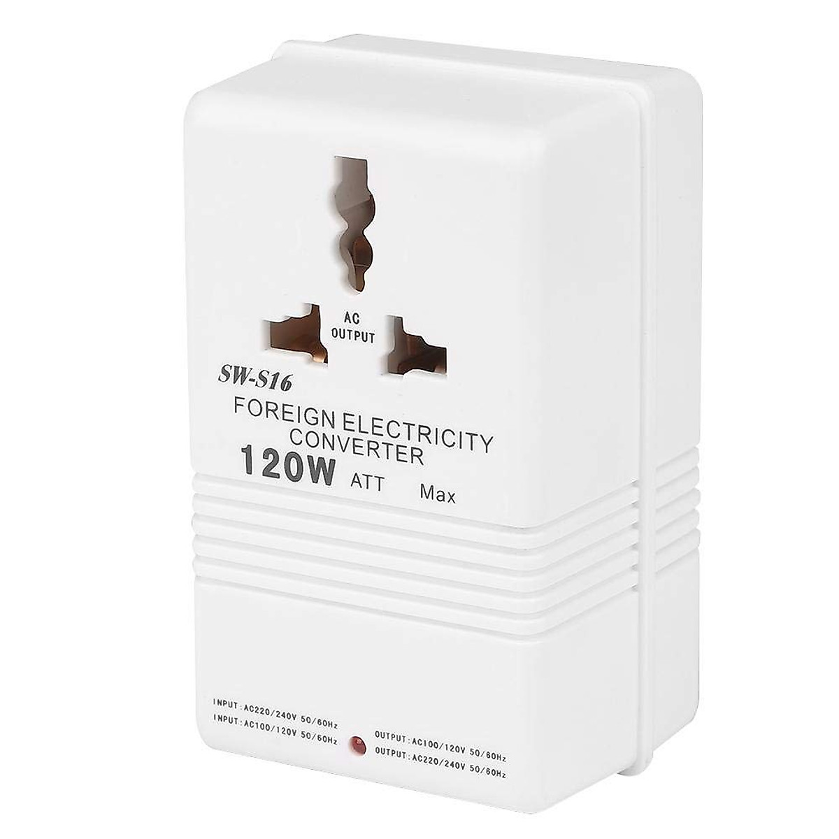 AC110V to AC 220V / AC220V to AC110V Step Up Down Converter Voltage Converter 120W Transformer, CN Plug