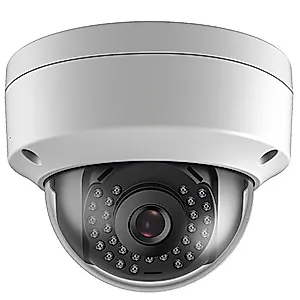 5MP PoE IP Dome Security Camera, 2.8mm Wide Angle, H.265 IP66 Waterproof Built-in Micphone/Audio, Compatible with Hik Vision NVR, Not PTZ Camera