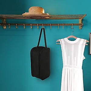 Beautyflier Travel Case Compatible with Dyson Airwrap Styler, Hair Dryer Brush Holder Portable Storage Bag Travel Organizer for Airwrap Styler and Attachments, Black Carrying Case for Shark Flexstyle