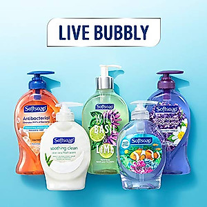 Softsoap Liquid Hand Soap, Wild Basil & Lime, 13 Ounce, 4 Pack