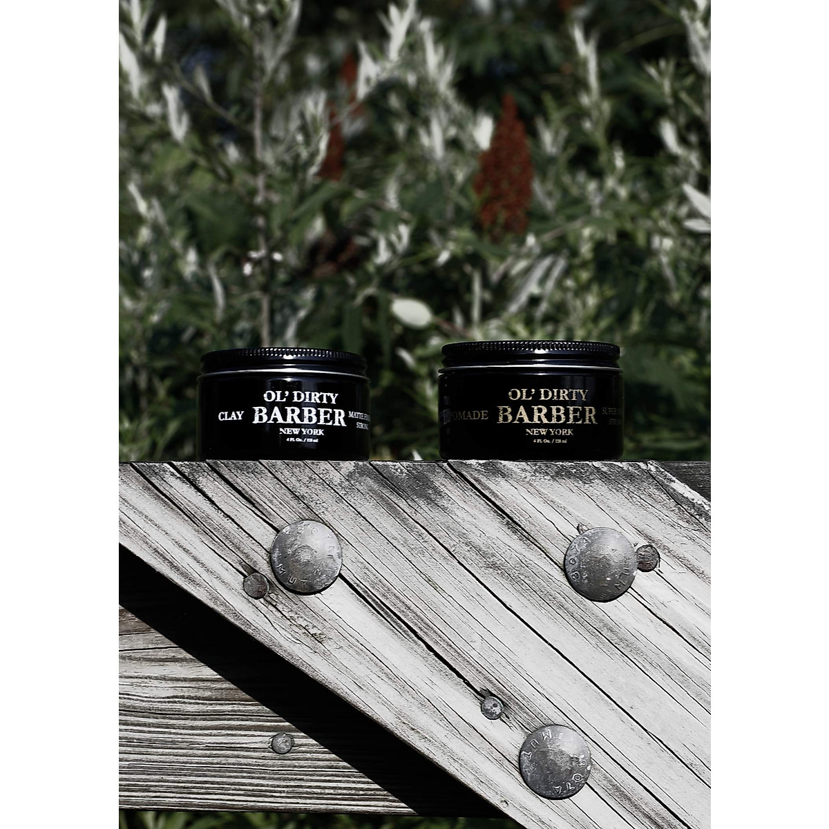 OL' DIRTY BARBER NYC Styling Hair Clay For Men 4oz - Matte Clay Hair Product Men - Strong Hold - Water Based - Frizz Control - Long Lasting - Flake Free Finish