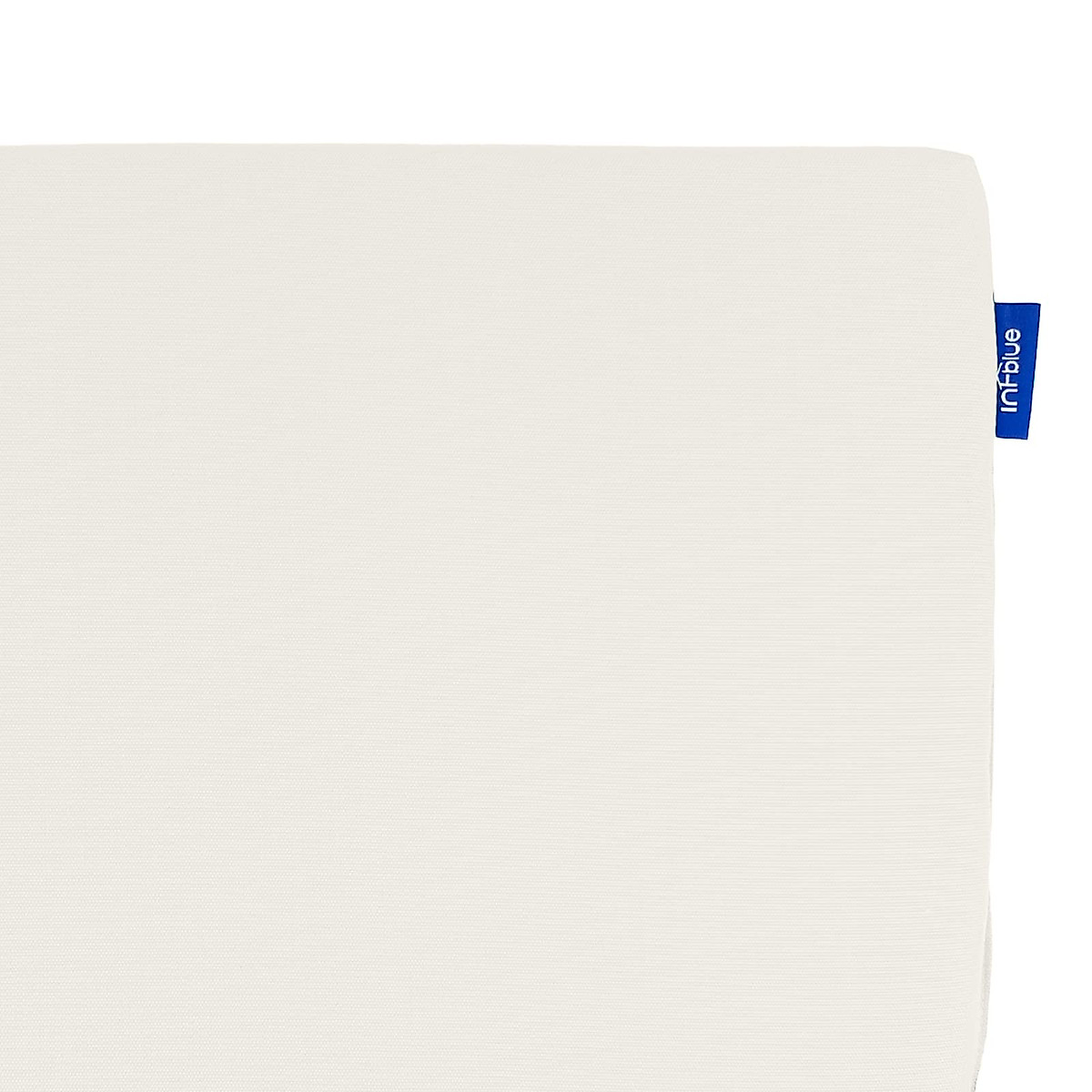 INFBLUE Indoor/Outdoor Chair Cushions Set of 4 Chair Pads Water Resistance Square Corner Outdoor Cushions for Patio Furniture - Patio Chair Cushions with Ties