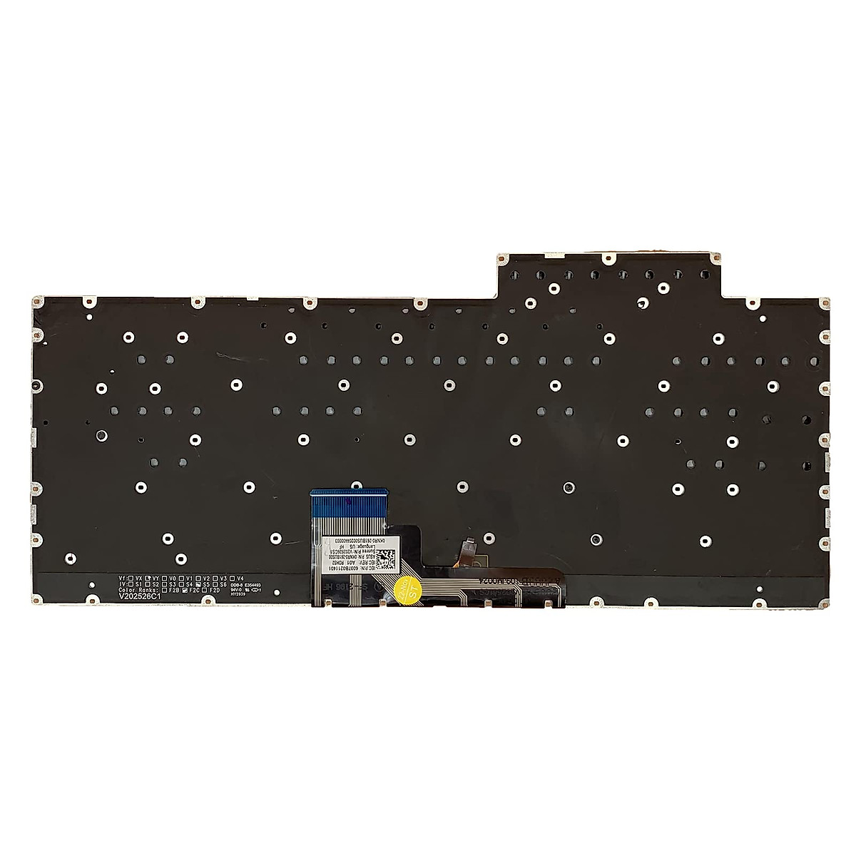 Siakoocty Laptop Replacement US Layout Colorful Backlight Keyboard for ASUS TUF Dash F15 Air FX516P FX516 FA516 6051B1444801