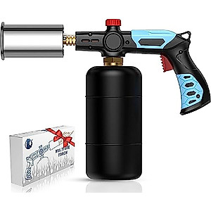 POWERFUL Kitchen Cooking Torch - Sous Vide - Propane Torch - Charcoal Torch Lighter - Grilling Culinary Kitchen Torch, Outdoor Cooking Torch for BBQ Searing Steak, Creme Brulee (Tank Not Included)