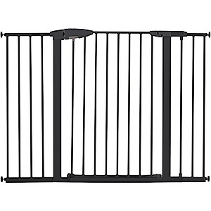 Munchkin® Easy Close XL™ Metal Baby Gate, 29.5" - 51.6" Wide, Black, Model MK0009-111